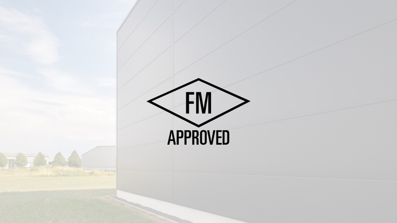 Isopan sandwich panels from the FM approvals line